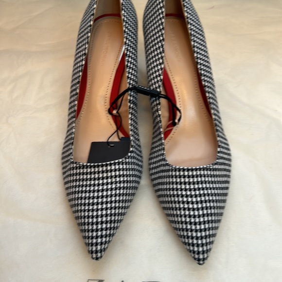 Zara | Shoes | Zara Gingham Block Heel Shoes | Poshmark